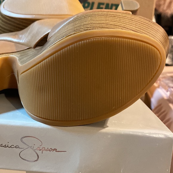 Jessica Simpson | Shoes | Jessica Simpson Brand New In Box Brown Heels ...